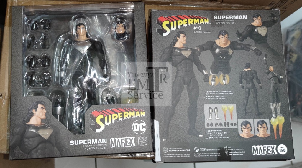 MAFEX No.150 SUPERMAN (RETURN OF SUPERMAN), Hobbies & Toys, Toys ...