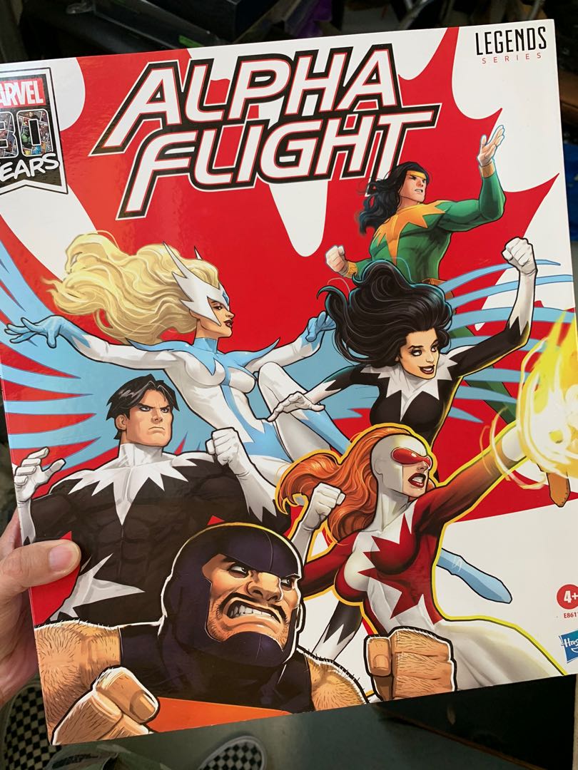 Marvel Legends Alpha Flight box set, 興趣及遊戲, 玩具 & 遊戲類 - Carousell