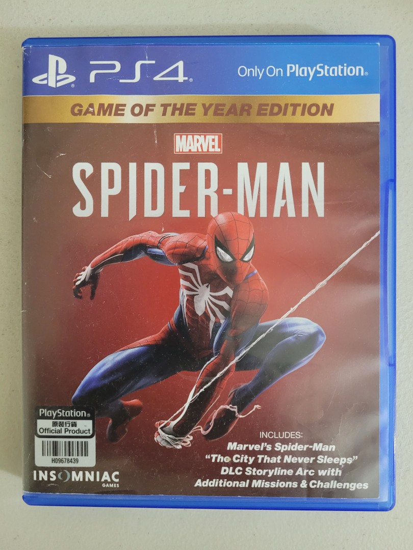 Marvel Spider-Man PS4 Exclusive game (Game of the year edition) 2018 ...