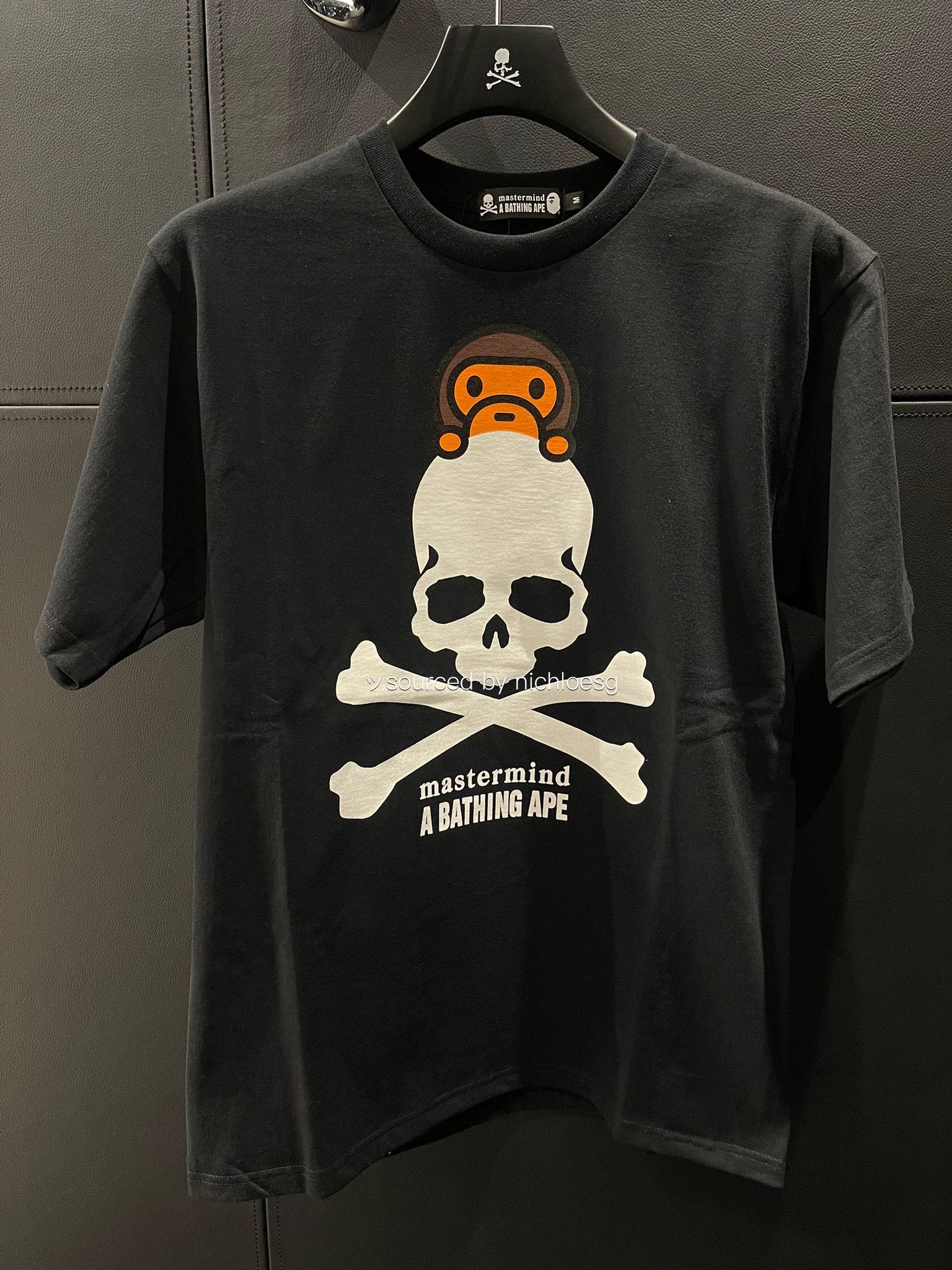 MASTERMIND JAPAN X BAPE 15TH ANNIVERSARY BABY MILO TEE, Men's Fashion ...