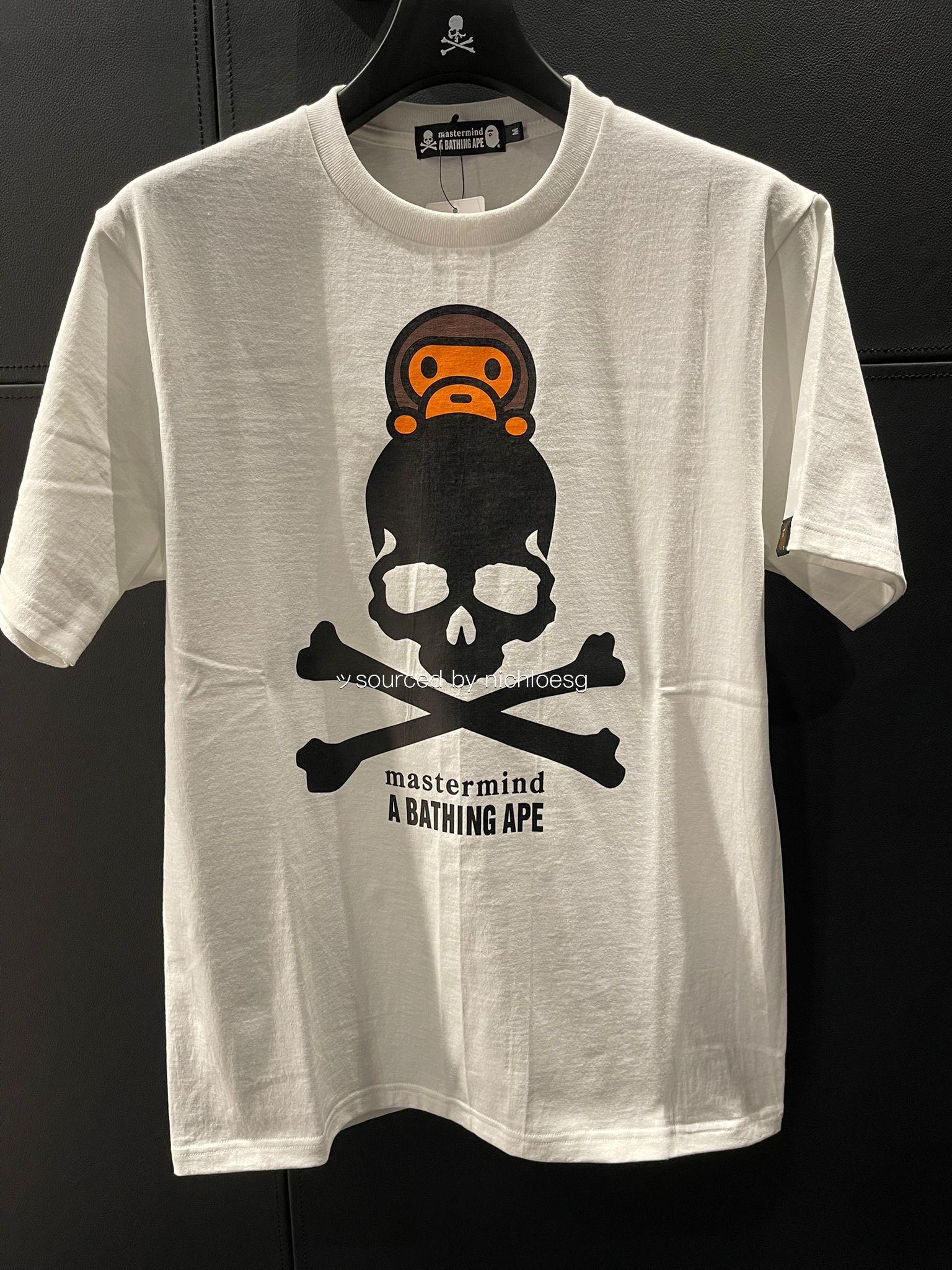 MASTERMIND JAPAN X BAPE 15TH ANNIVERSARY BABY MILO TEE, Men's Fashion ...