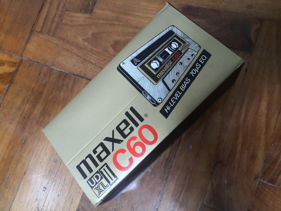 Maxell UDXL C60 hi-level Bias cassette tape, Audio, Other Audio ...