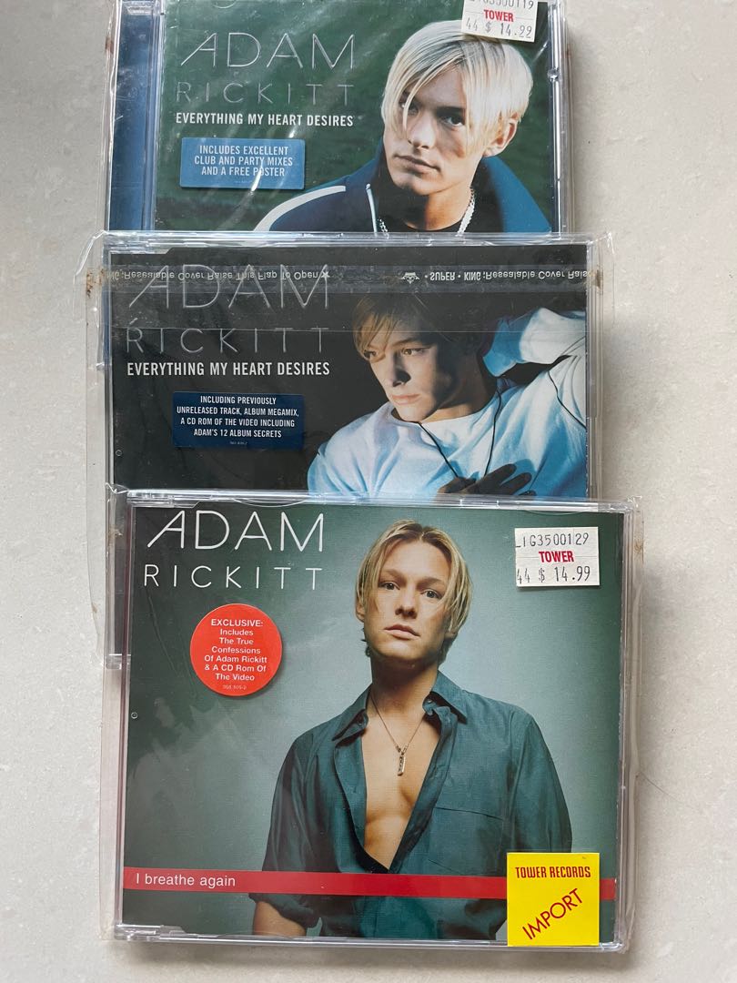 Music CD Adam rickitt Hanson backstreet boys, Hobbies & Toys, Music ...