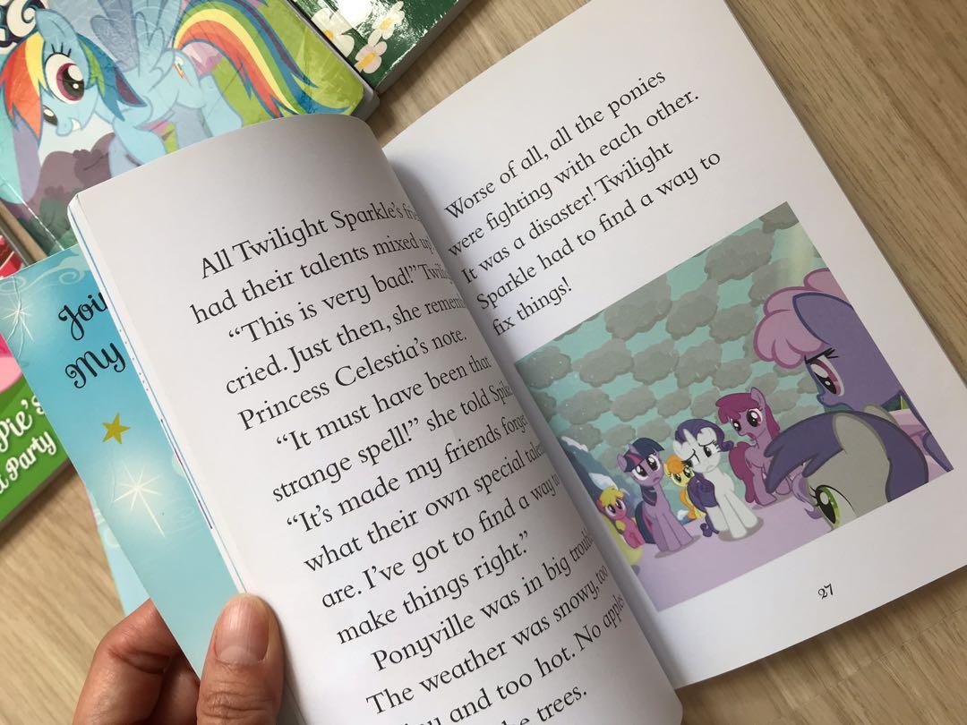 My Little Pony Early Reader, 興趣及遊戲, 書本 & 文具, 小朋友書 - Carousell