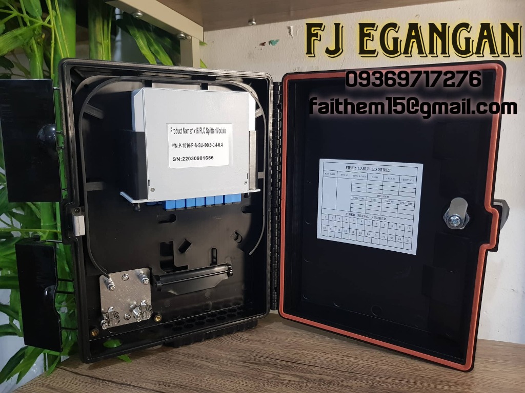 Napbox with Splitter | Napbox with 16 PLC Casette Splitter Set | Nap ...