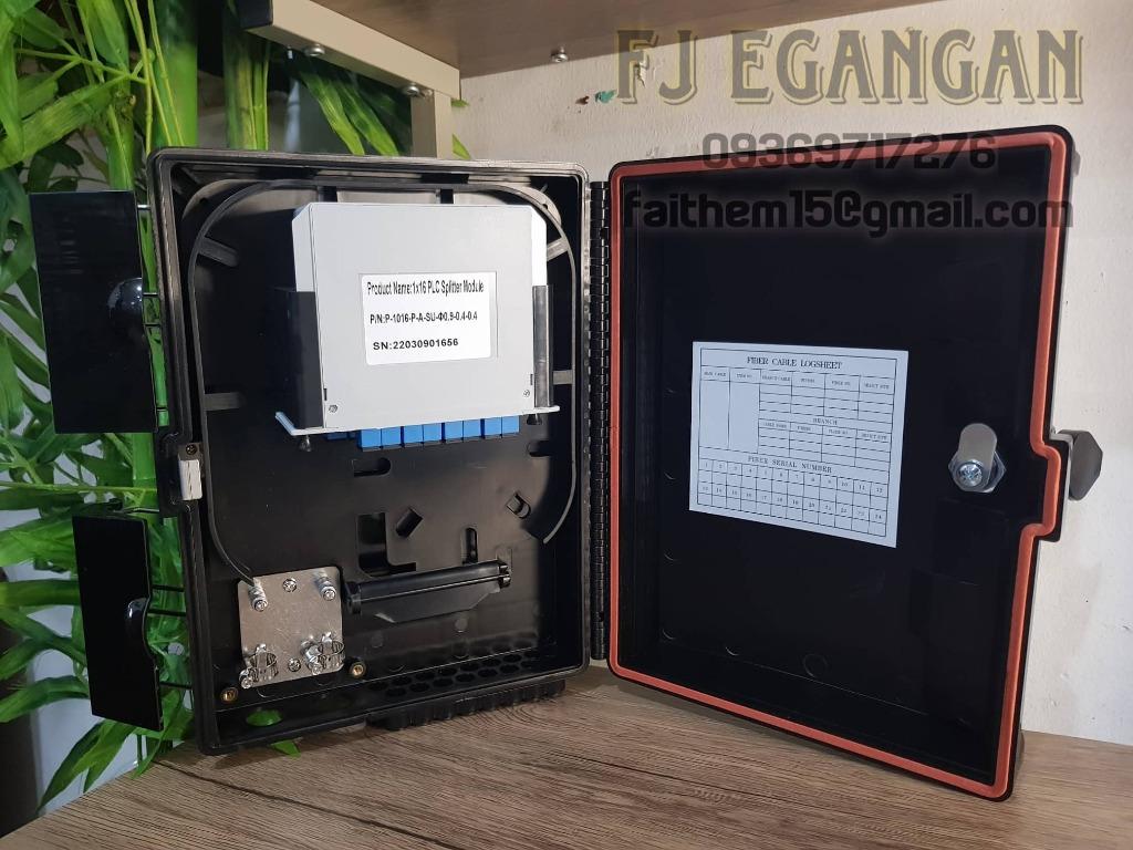 Napbox with Splitter | Napbox with 16 PLC Casette Splitter Set | Nap ...