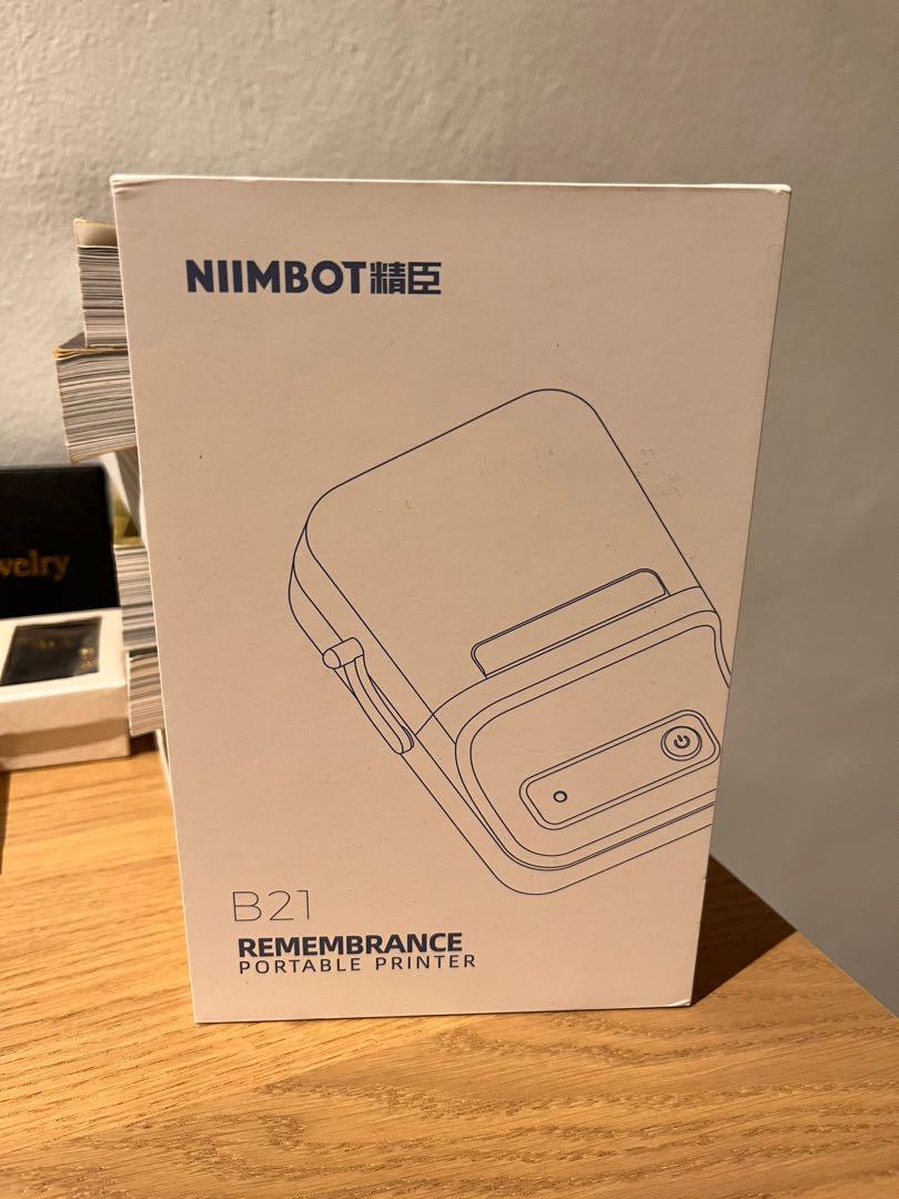 NIMBOT sticker label printer machine + label stickers, Mobile Phones ...