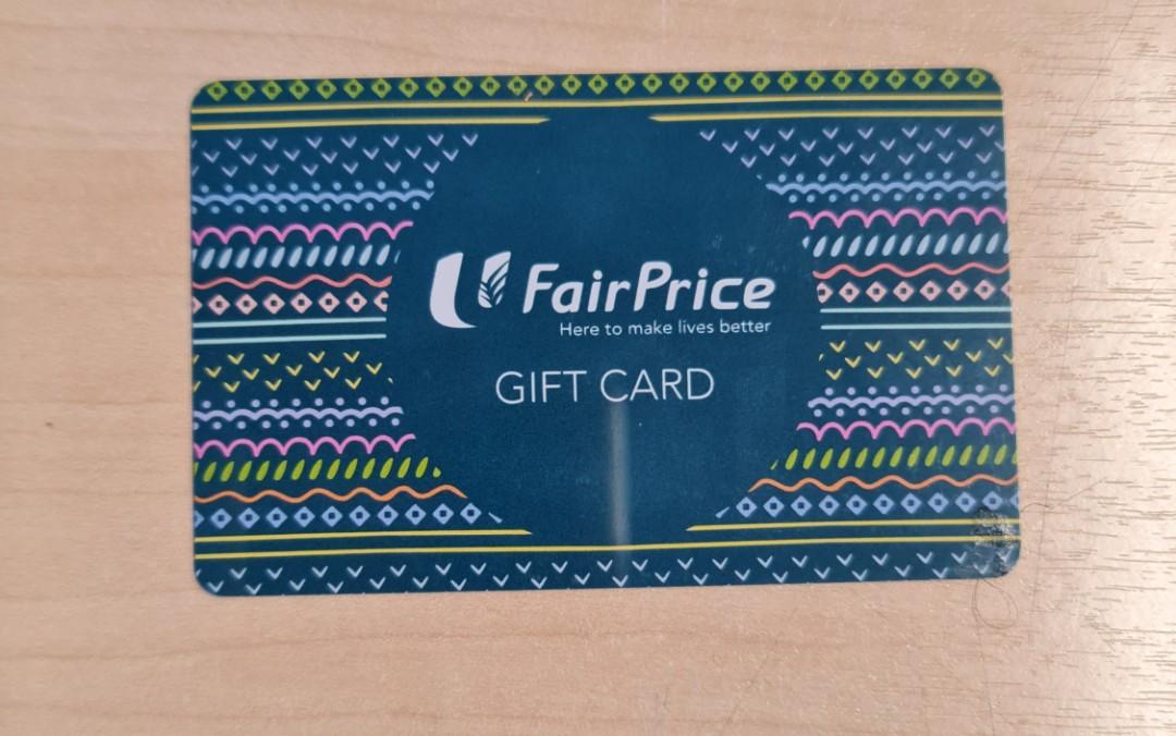 NTUC FairPrice Gift Card $450 + $100, Tickets & Vouchers, Vouchers on ...
