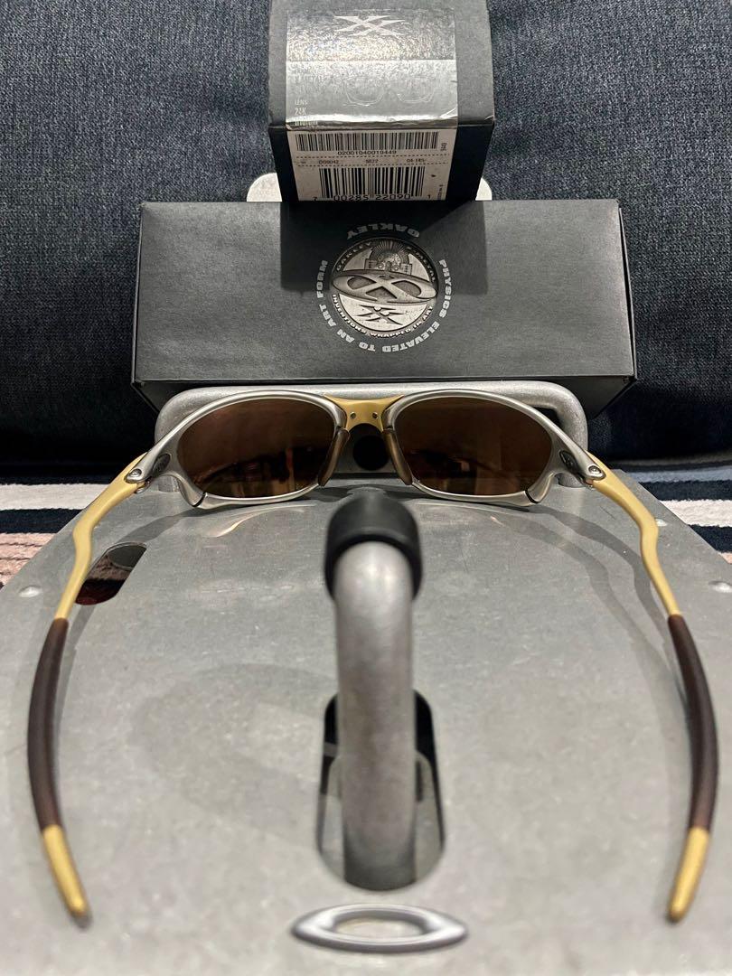 Oakley XX metal 24k frame 24k iridium lens, Men's Fashion, Watches ...