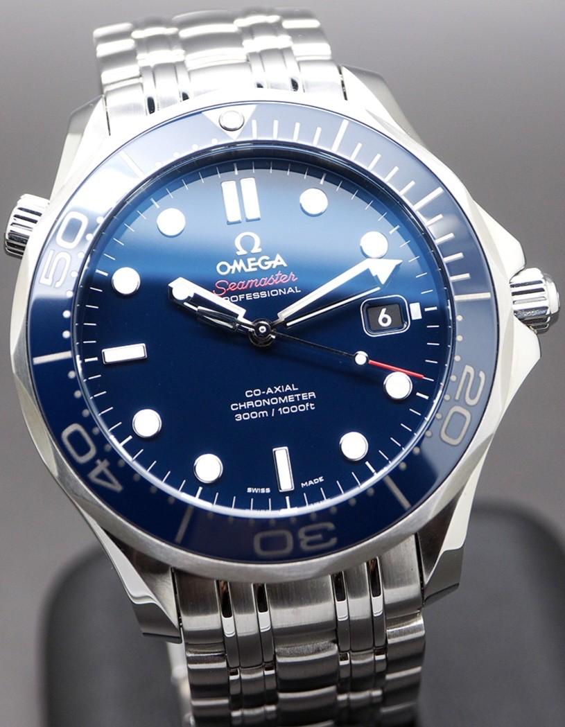 Omega seamaster blue 41mm, Luxury, Watches on Carousell