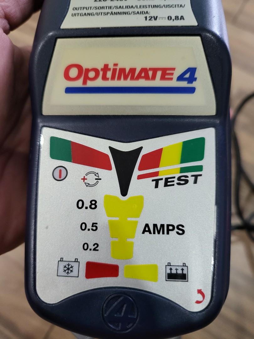 Optimate 4 battery charger, Auto Accessories on Carousell