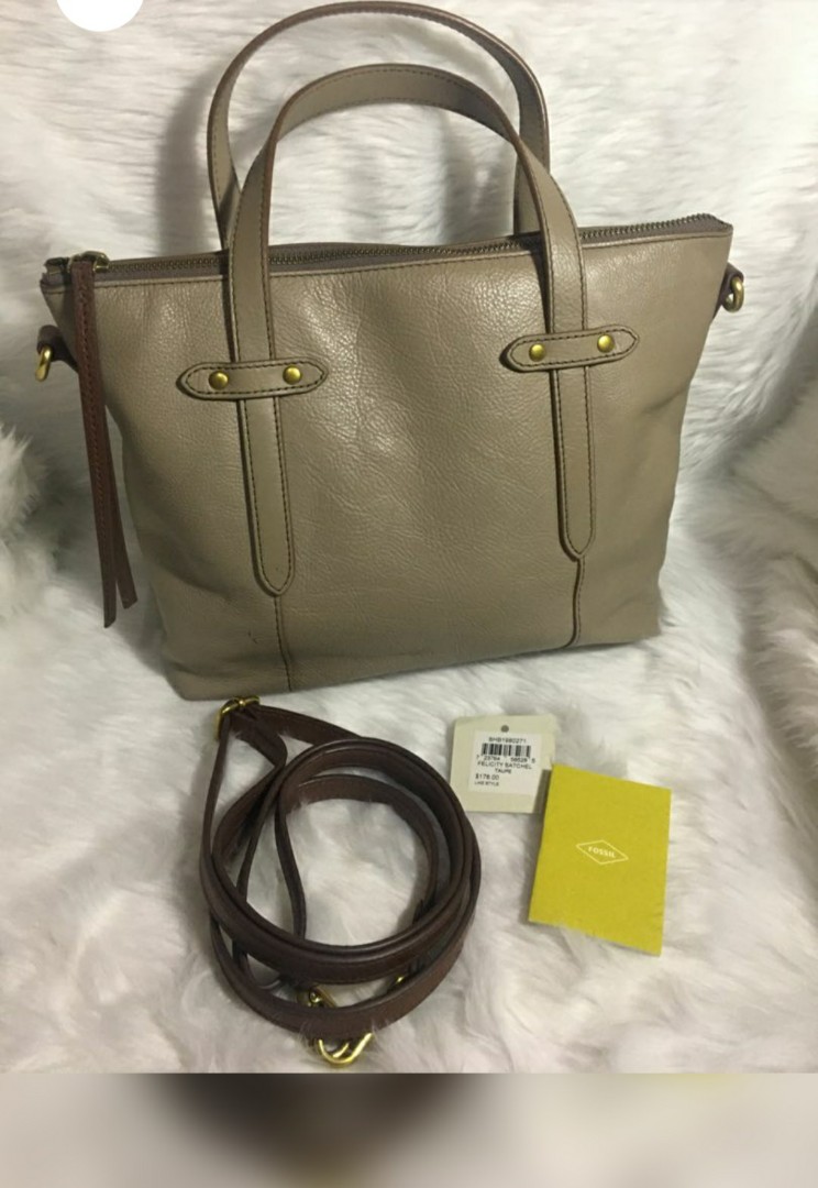 Original Fossil Felicity Satchel Bag, Luxury, Bags & Wallets on Carousell