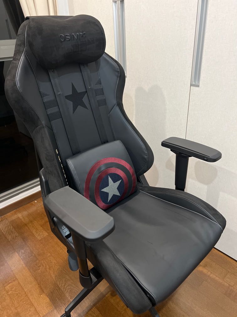 OSIM uThrone S Gaming Chair with Customisable Massage (Marvel Edition ...