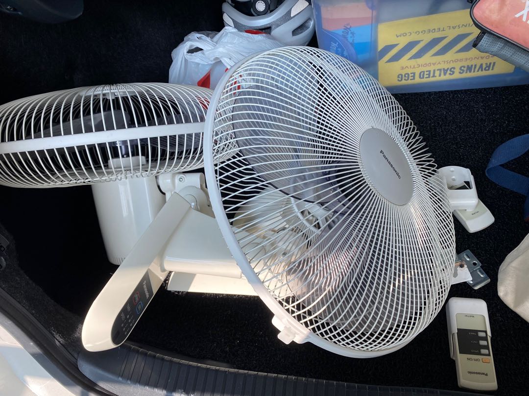 Panasonic wall fan with remote, TV & Home Appliances, Other Home ...