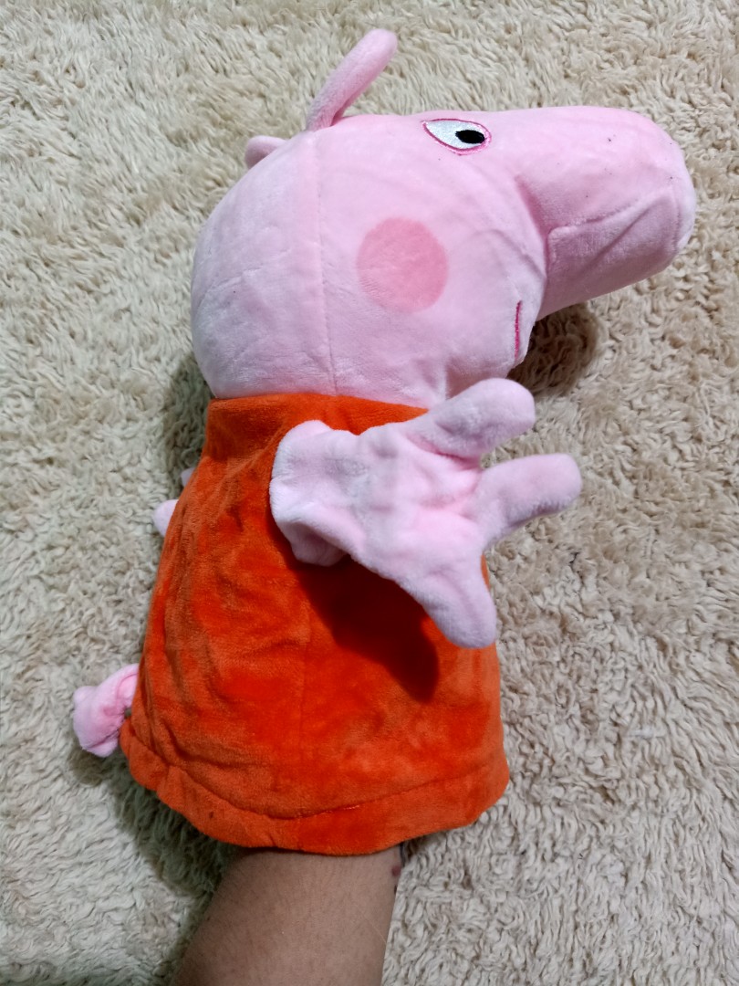 PEPPA PIG HAND PUPPET, Hobbies & Toys, Toys & Games on Carousell