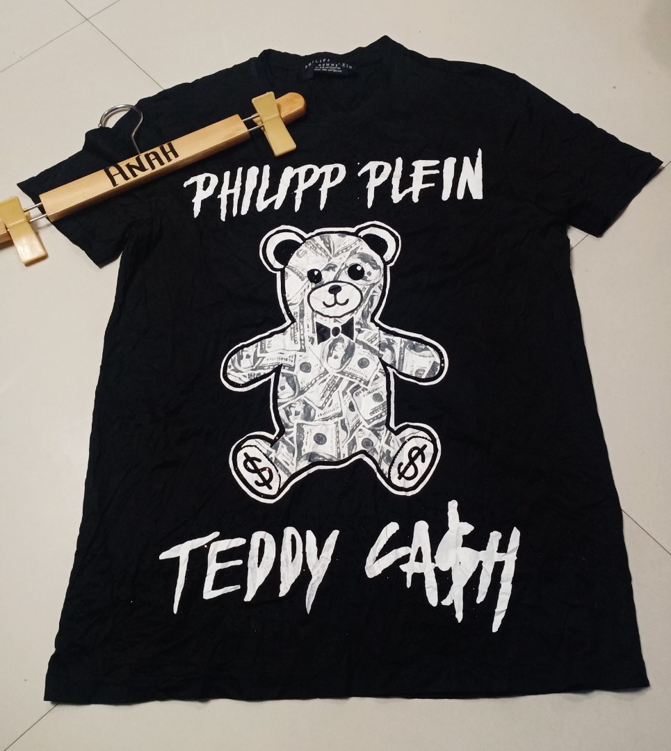Philipp Plein Teddy Cash, Men's Fashion, Tops & Sets, Tshirts & Polo ...