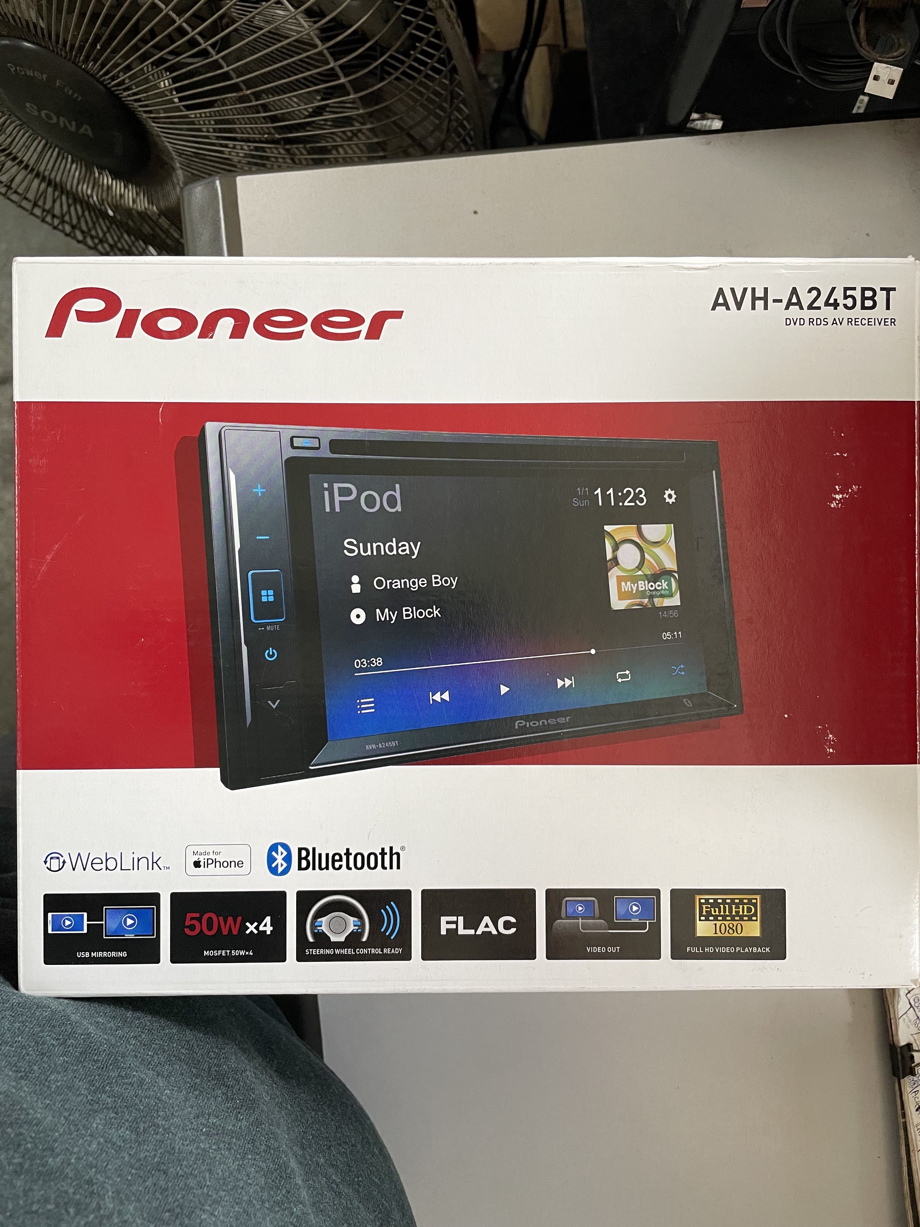 Pioneer AVH - A245BT, Car Accessories, Accessories on Carousell