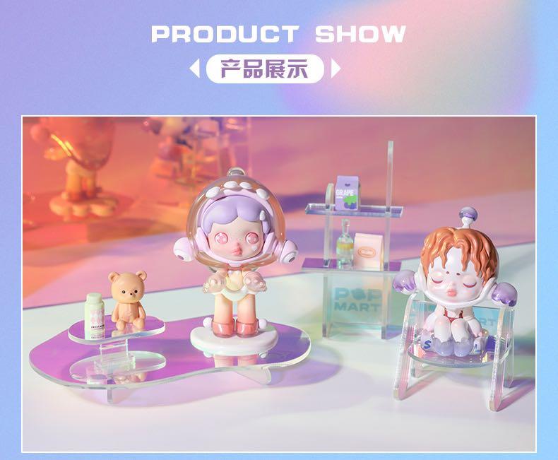 POPMART acrylic display stand set, Furniture & Home Living, Home Decor ...