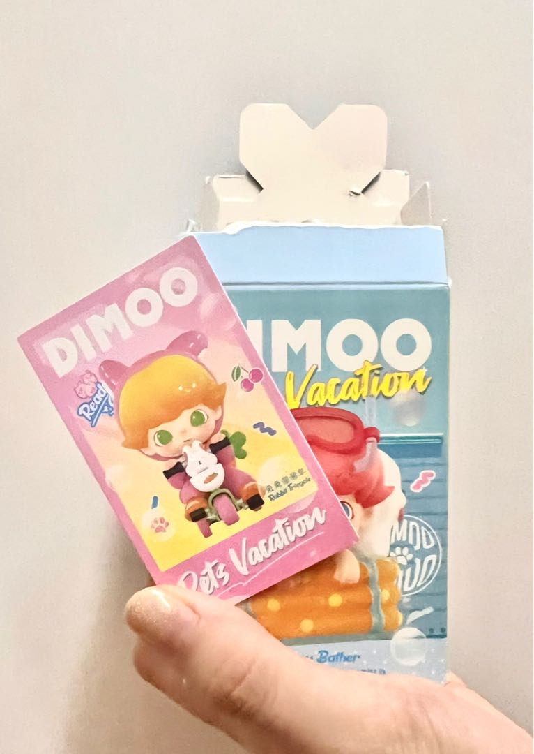 Popmart dimoo pets vacation, Hobbies & Toys, Toys & Games on Carousell