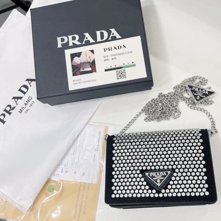 PRADA mini Sling bag, Women's Fashion, Bags & Wallets, Cross-body Bags ...