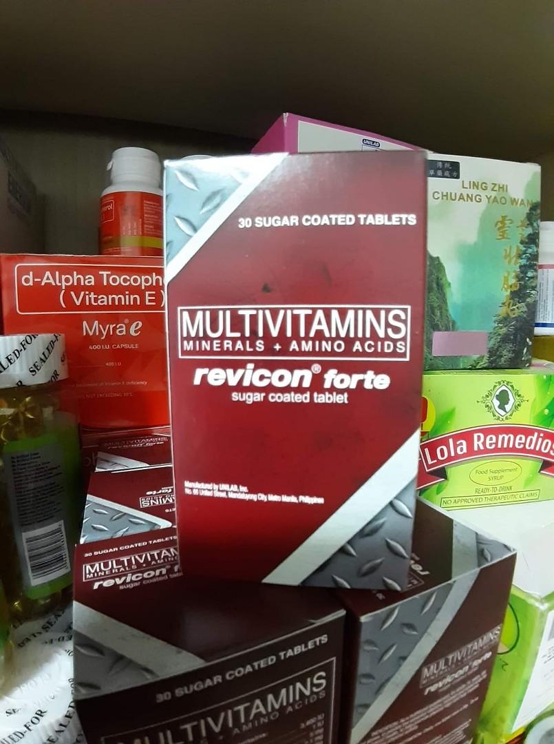Revicon forte, Health & Nutrition, Health Supplements, Vitamins ...