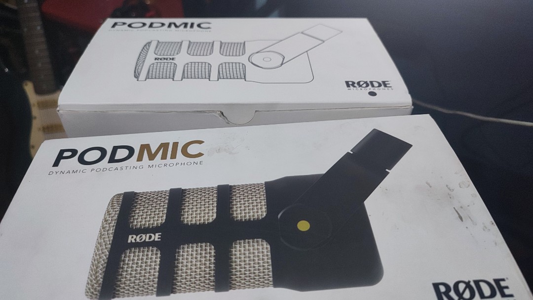 Rode Pod Mic Condenser Mic, Audio, Microphones on Carousell