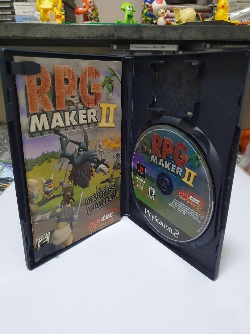 RPG Maker 2 (Sony Playstation 2, ntsc), Video Gaming, Video Games ...