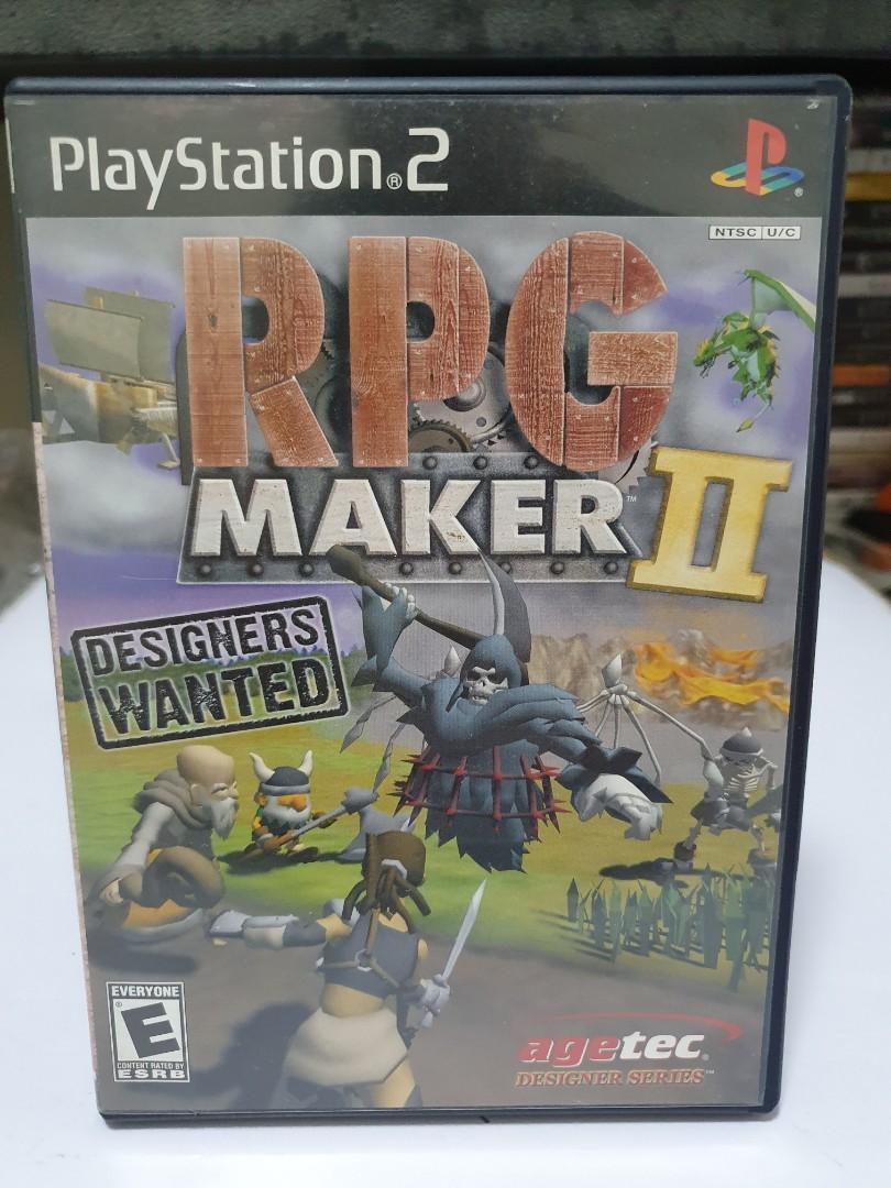 RPG Maker 2 (Sony Playstation 2, ntsc), Video Gaming, Video Games ...