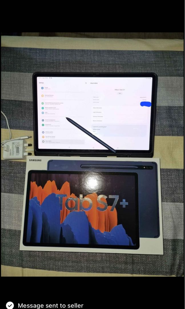 Samsung Tab S7 Plus 8/256gb Wifi only, Mobile Phones & Gadgets, Tablets, Android on Carousell