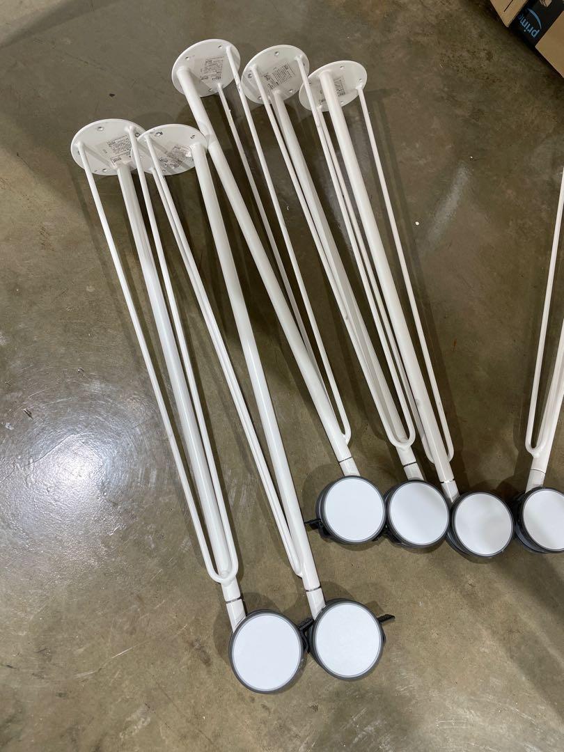 Set of 4/FOUR IKEA KRILLE table legs, Furniture & Home Living ...