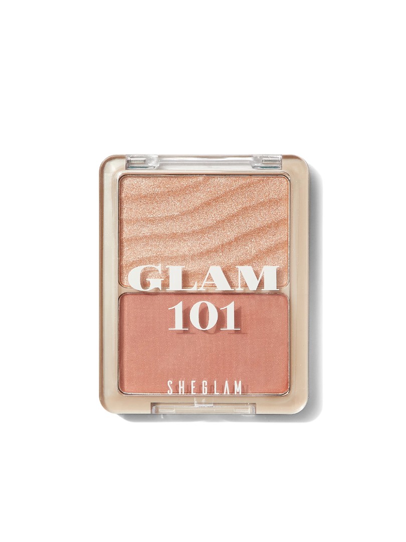 SHEGLAM Glam 101 Hybrid Highlighter & Blush Duo - Color: St. Tropez ...