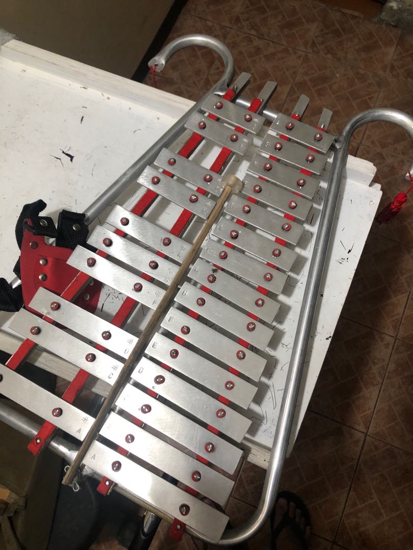 Small Lyre/Xylophone, Hobbies & Toys, Music & Media, Musical ...