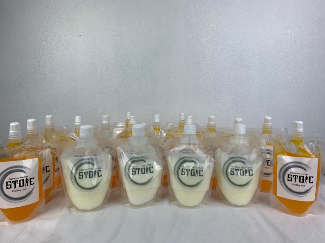 Stoic 24 hr treatment and Stoic Japanese herbal peeling gel, Beauty ...