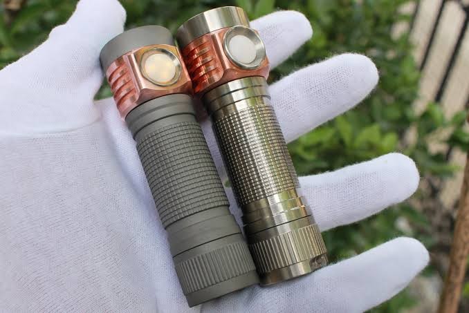 Stonewashed Titanium Flashlight, Furniture & Home Living, Home ...