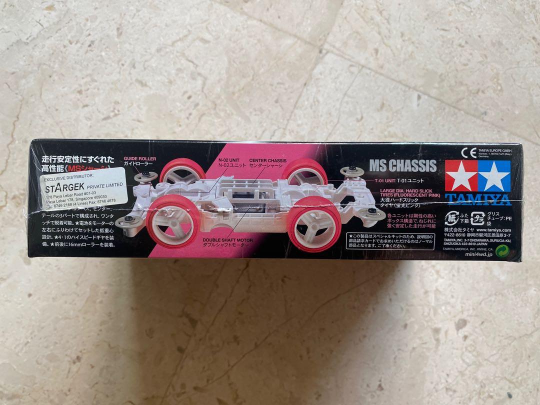 Tamiya Mini 4WD Pro Series Limited Edition 1/32 Keen Hawks Jr Clear ...