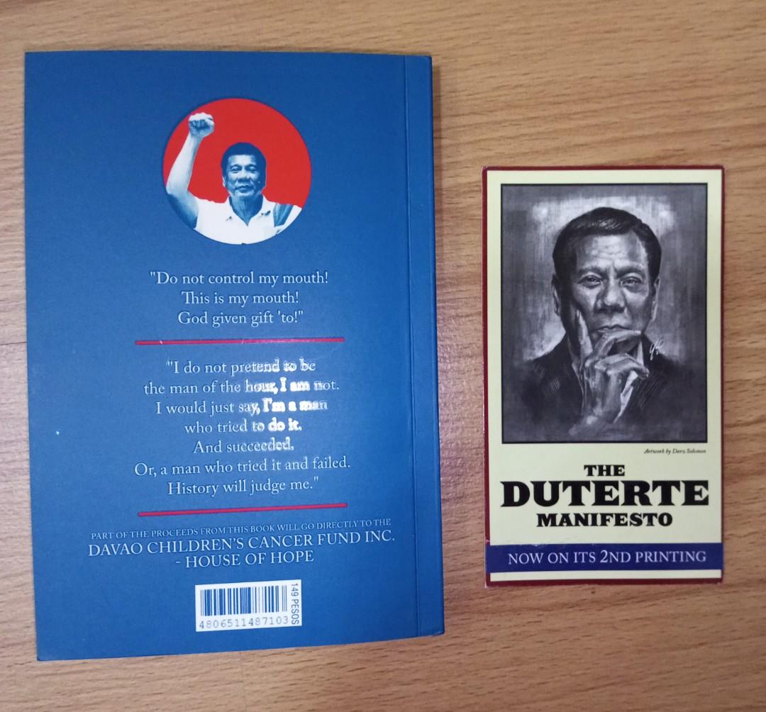 The Duterte Manifesto| Mga aral mula sa mga banat at mga talumpati ni ...