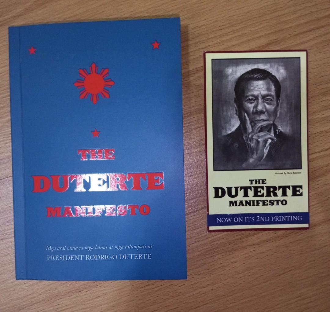 The Duterte Manifesto| Mga aral mula sa mga banat at mga talumpati ni ...