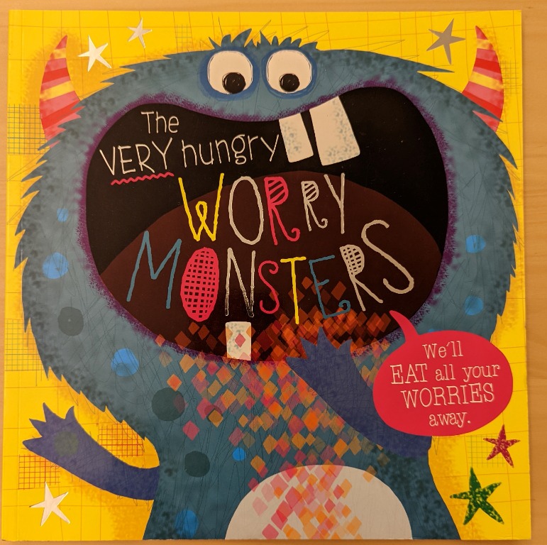The Very Hungry Worry Monsters, 興趣及遊戲, 書本 & 文具, 小朋友書 - Carousell
