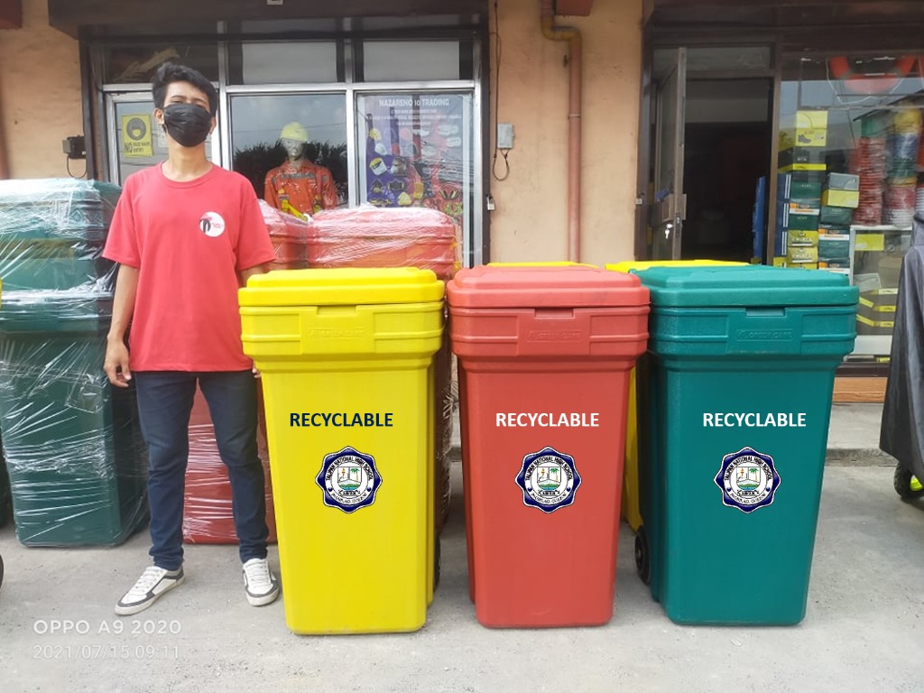 trash biin roller king 250 Liters 501, Furniture & Home Living ...