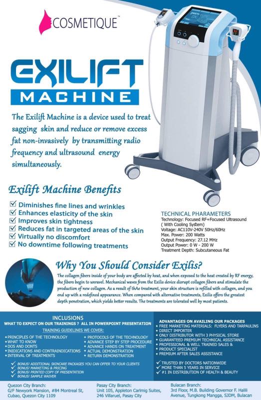 Trusted By Doctors Exilift Slimming Machine Contouring Face Body ...