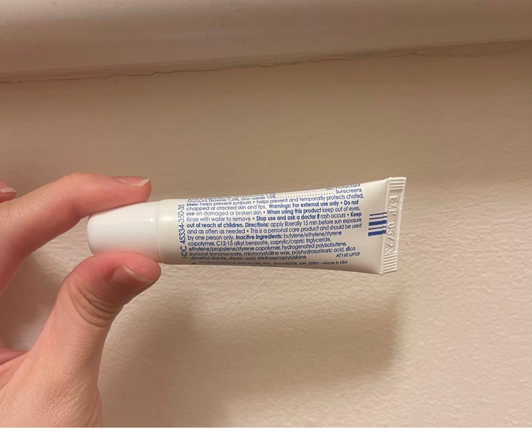 Vanicream Lip Protectant/Sunscreen Broad Spectrum SPF 30 Water ...