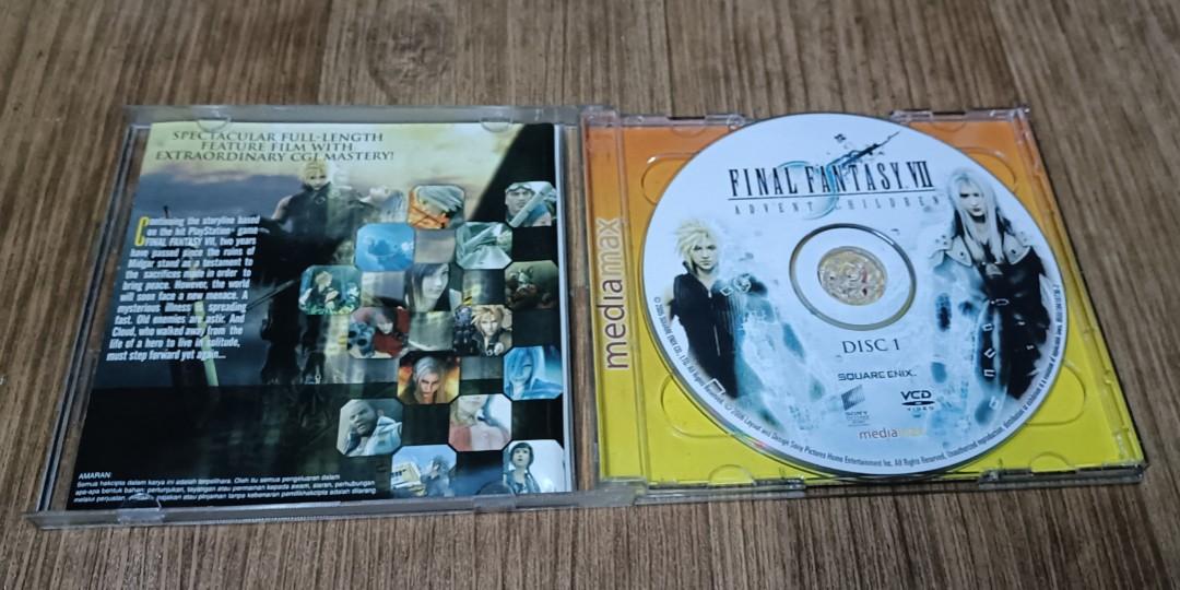 Anime VCD FINAL FANTASY. VII, Hobbies & Toys, Music & Media, CDs & DVDs ...