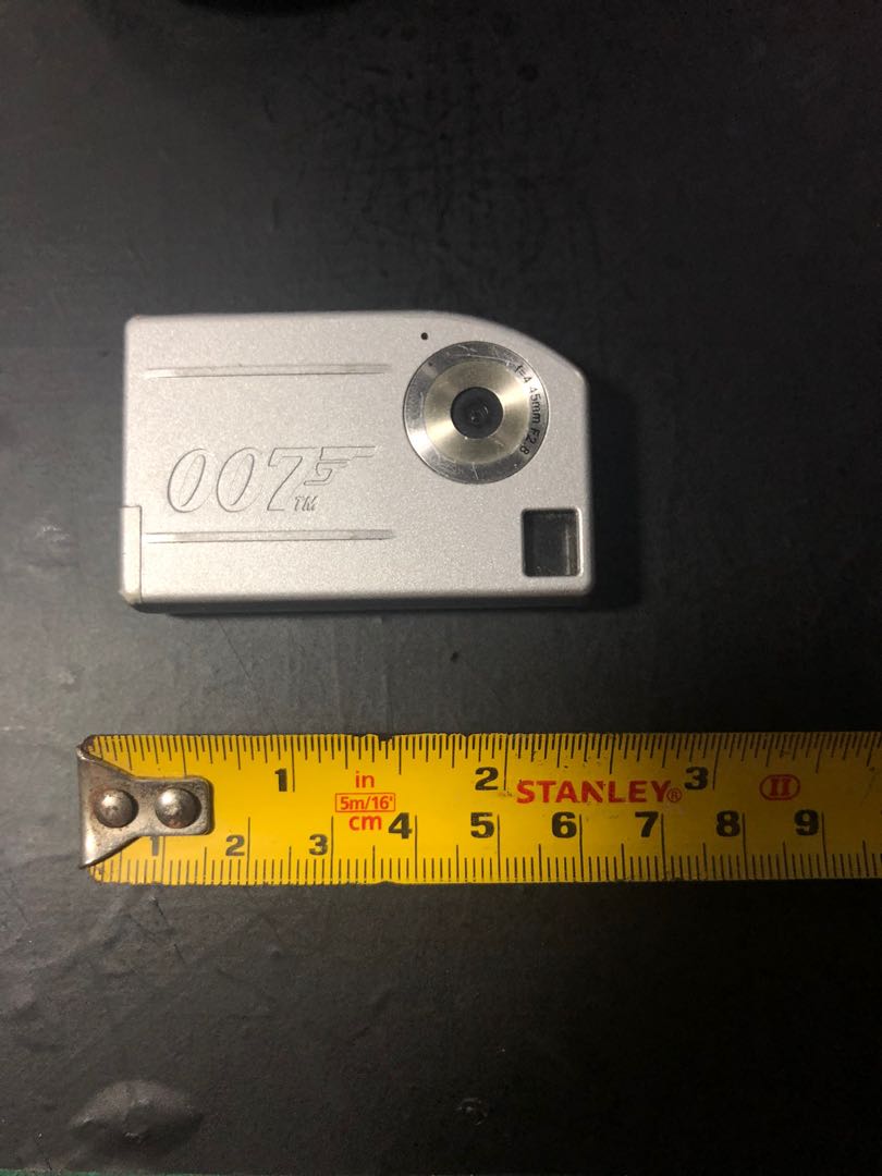 Vintage 007 James Bond JB1 digital rare spy camera, Photography ...