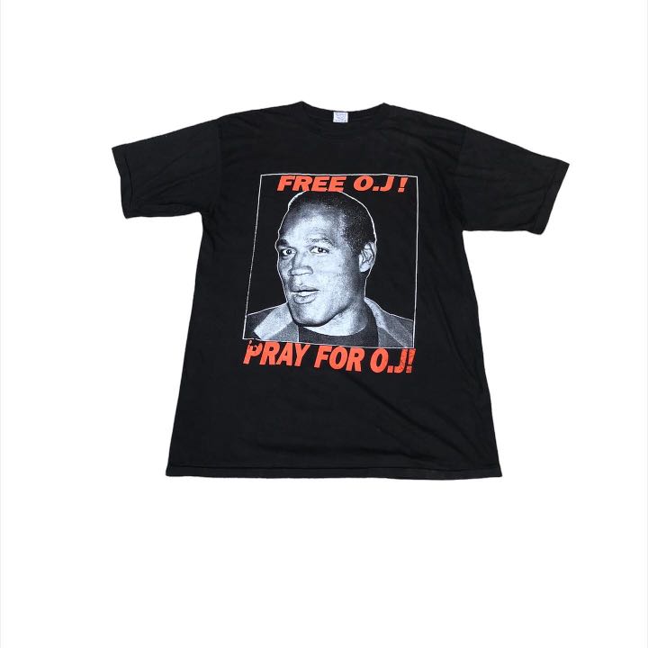 Vintage oj simpson 90s free oj, Fesyen Pria, Pakaian , Atasan di Carousell