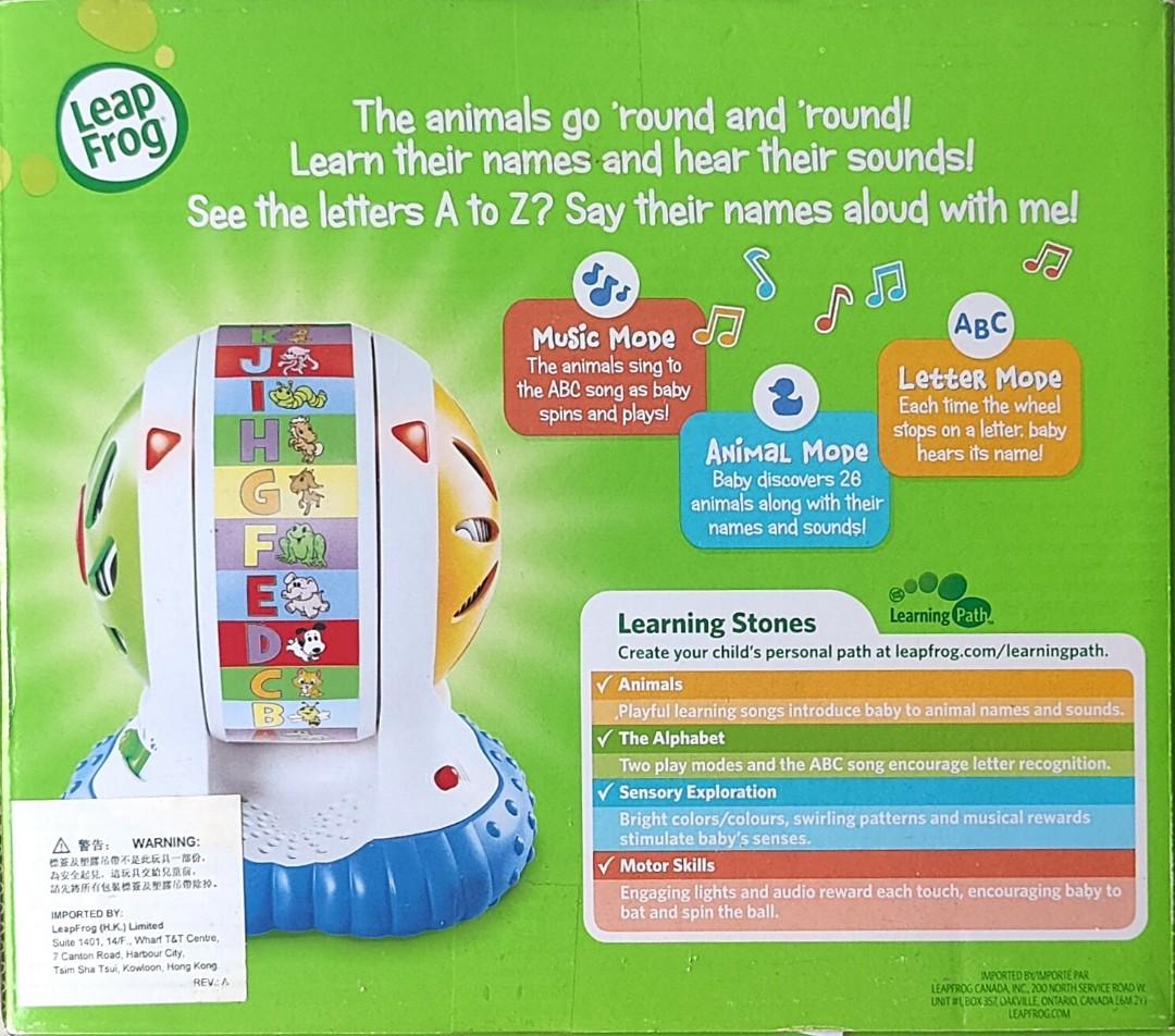 Vtech Phonics Desk & Leap Frog Spin & Sing Alphabet Zoo, Babies & Kids ...