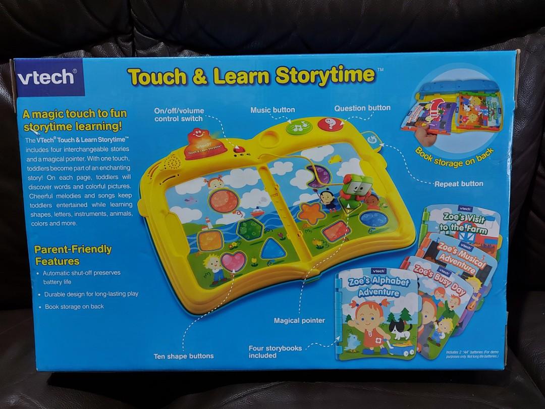 全新 VTECH Touch & Learn Storytime 互動發聲故事書, 興趣及遊戲, 玩具 & 遊戲類 - Carousell