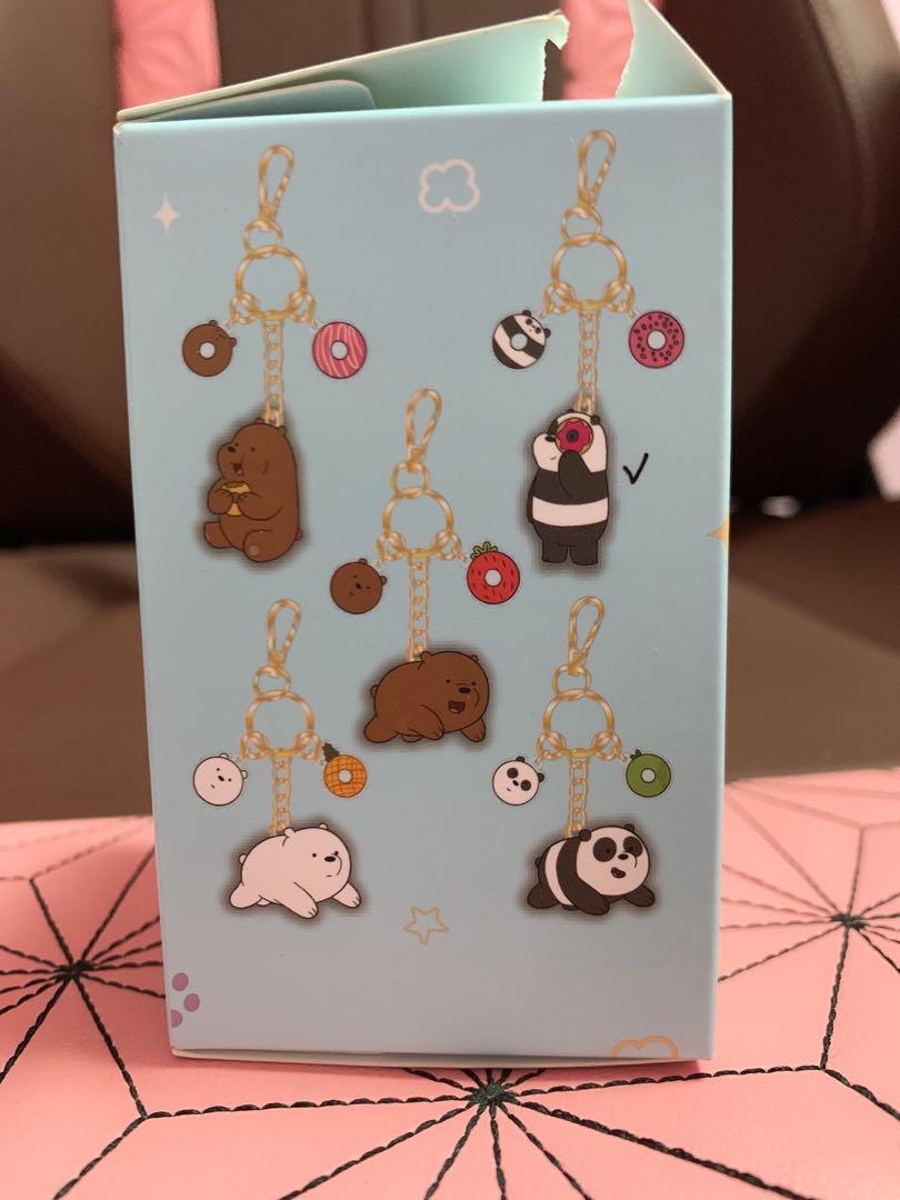 WE BARE BEARS Miniso keychain, Hobbies & Toys, Toys & Games on Carousell