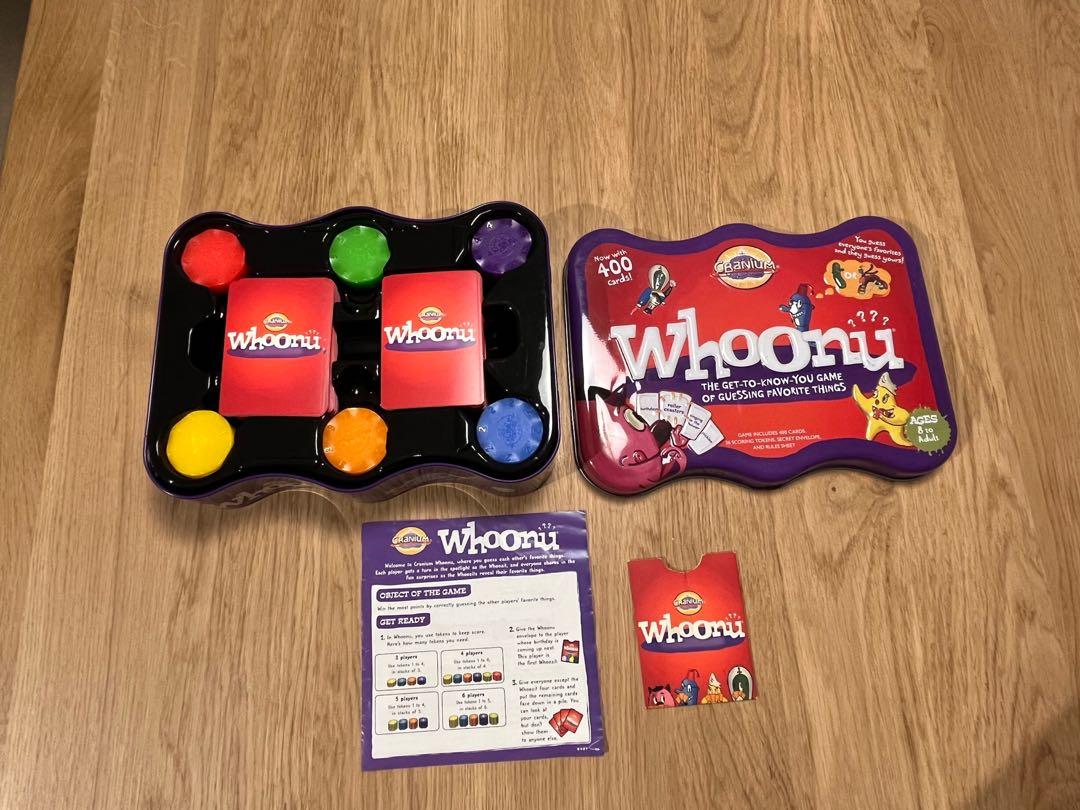 Whoonu Board Game by Cranium, Hobbies & Toys, Toys & Games on Carousell