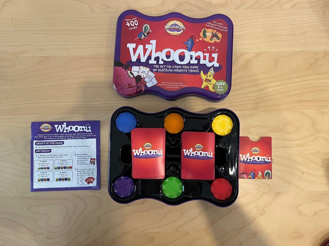 Whoonu Board Game by Cranium, Hobbies & Toys, Toys & Games on Carousell