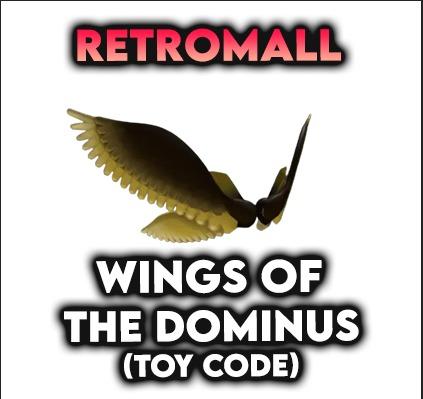 Wings of the Dominus (Roblox Toy Code), 其他, 其他 - Carousell